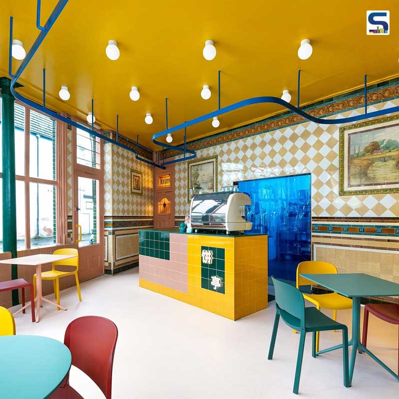 This Chinese Cafe In England Is A Potpourri Of Colours And Patterns
